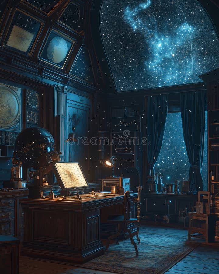 Exploring the Remnants of a Forgotten Observatory in a Starlit Night ...