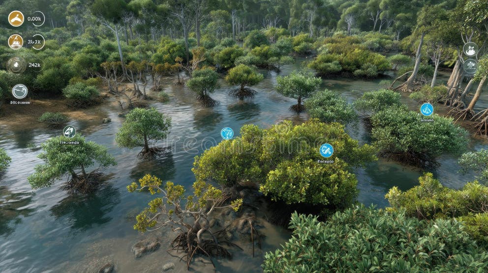 Exploring the River Ecosystem: the Interplay of Trees, Water, and ...