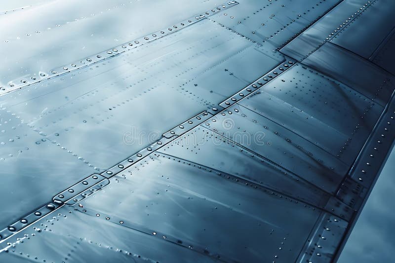 Exploring the Rivets and Panels, a Detailed Look at Airplane Wing ...