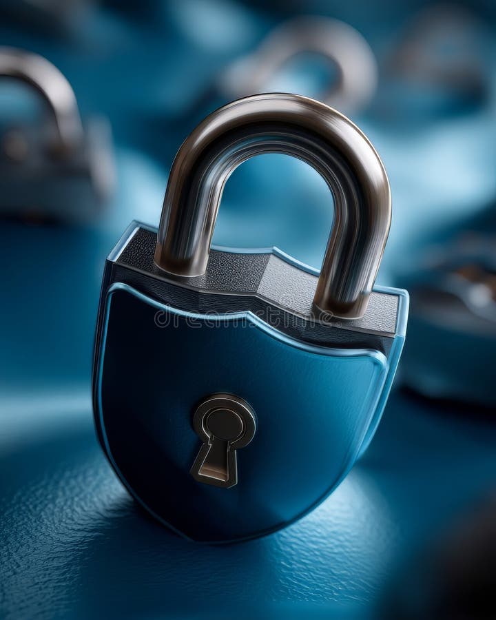 Exploring the Role of a Blue Padlock with Key in Cybersecurity and Artificial Intelligence ...