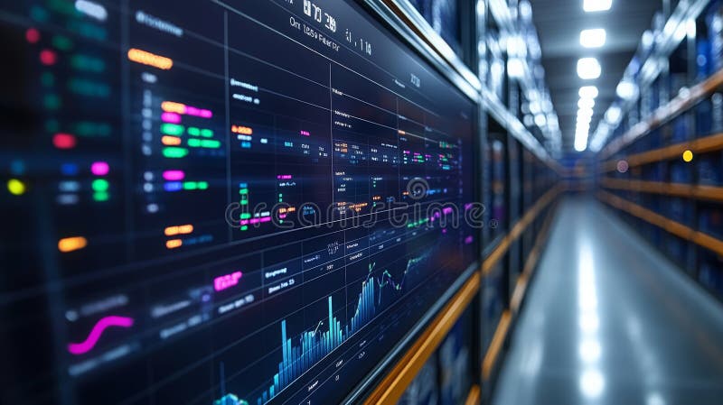 Exploring an RPA Dashboard Displaying Real-time Analytics and Performance Metrics in a Data ...