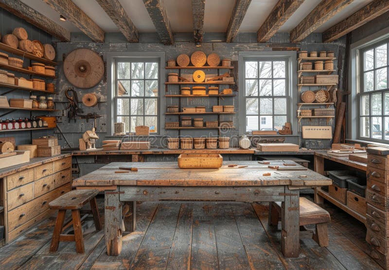 Exploring a Rustic New England Workshop Filled with Traditional ...