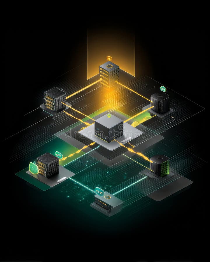 Exploring the Secure Digital Realm with a Black Network and Yellow ...