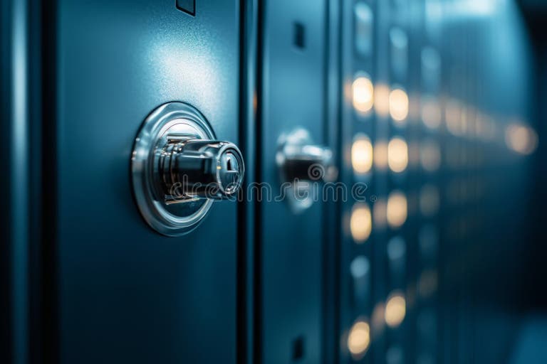 Exploring Security Open Locker Symbolizing Digital Protection in Modern ...