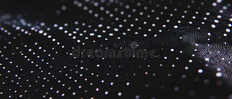 Exploring Sharp Dot Texture on a Crisp Black Background with Defined ...
