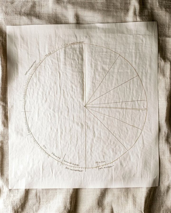 Exploring Simplicity in Design with an Unfilled Pie Chart Outline on ...