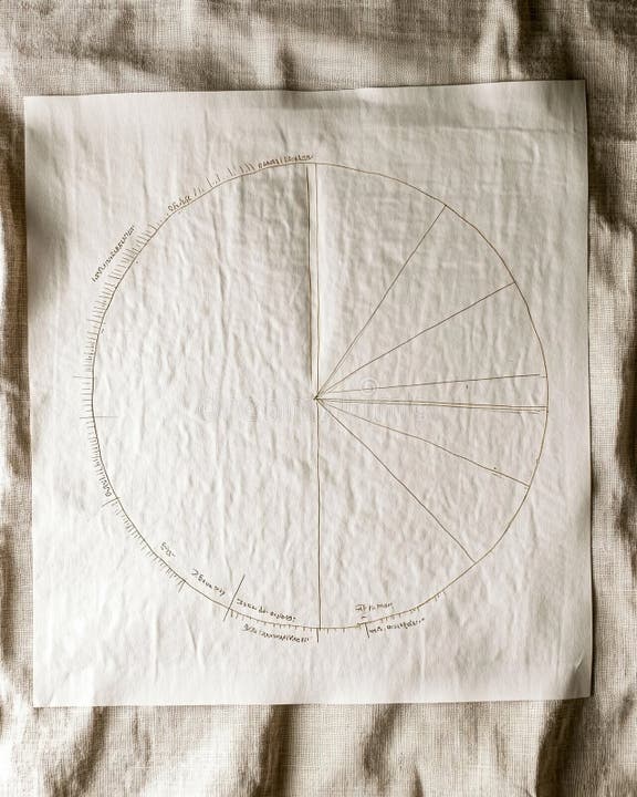 Exploring Simplicity in Design with an Unfilled Pie Chart Outline on ...