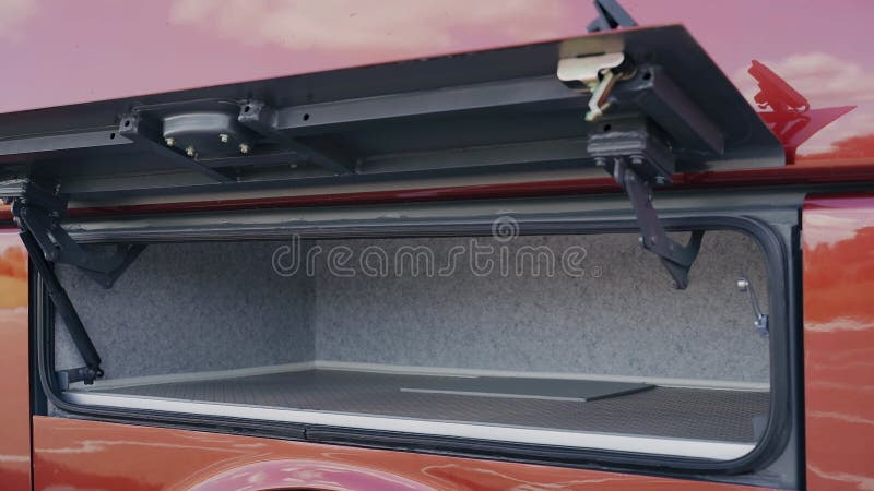 Exploring the Sleek Design of an External Storage Compartment on a ...