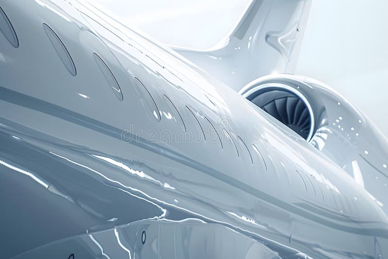 Exploring the Sleek Design and Powerful Engine of a Private Jet, a ...
