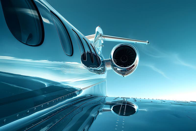 Exploring the Sleek Design of a Private Jet, a Detailed Look at the ...