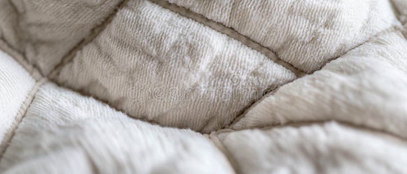 Exploring the Softness of Padded Fabric with Quilted Texture and ...