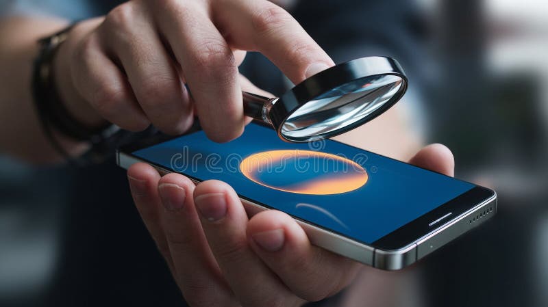 Exploring the Solar Eclipse: Where Technology Meets Nature Stock ...