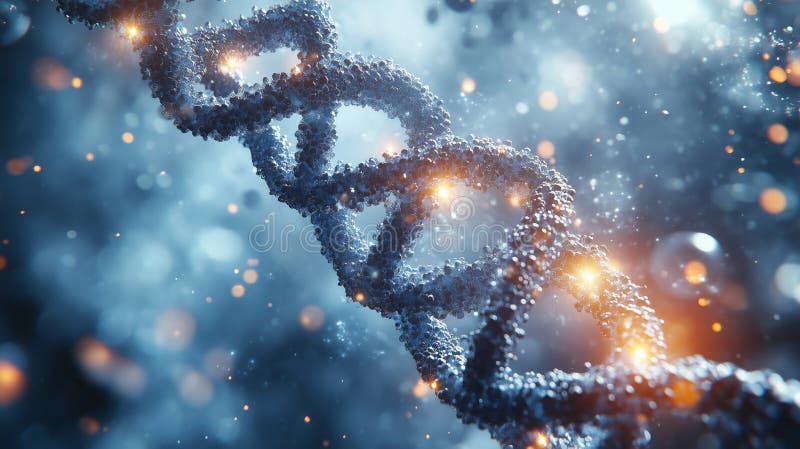 Exploring the Sophisticated Structure of DNA Helix in Biology Stock ...