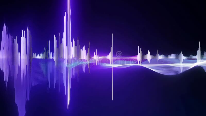 Exploring Sound Waves with Mesmerizing Patterns and Colors in Abstract ...