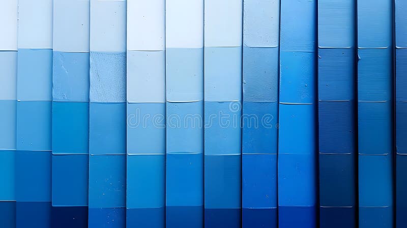 Exploring the Spectrum, a Visual Journey through Shades of Blue, from ...