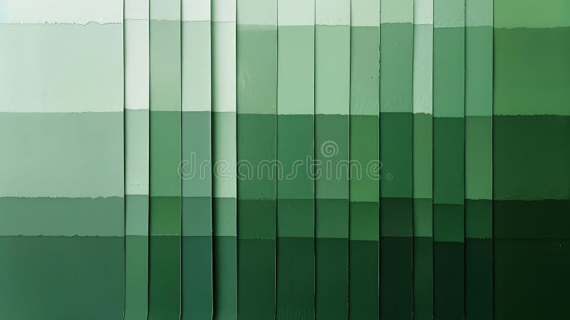 Exploring the Spectrum, a Visual Journey through Shades of Green, from ...
