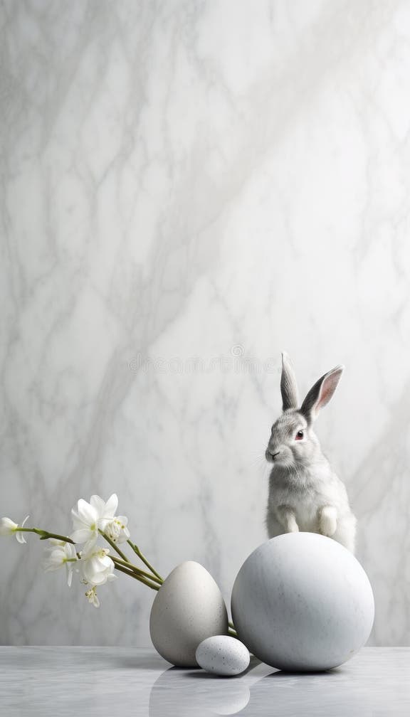 Exploring Spring Symbolism Minimalist Representations of Bunnies and ...