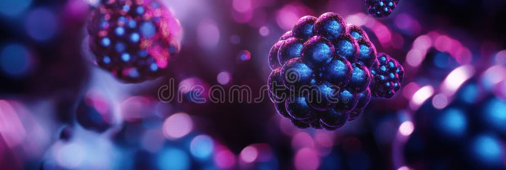 Exploring The Structure And Dynamics Of Botulinum Toxin Molecules In Vibrant 3d Rendering