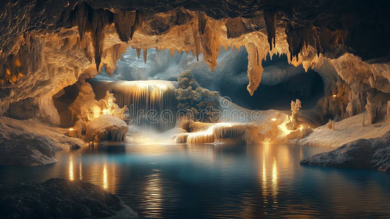 Exploring a Stunning Karst Cave Chamber Illuminated by Ancient ...