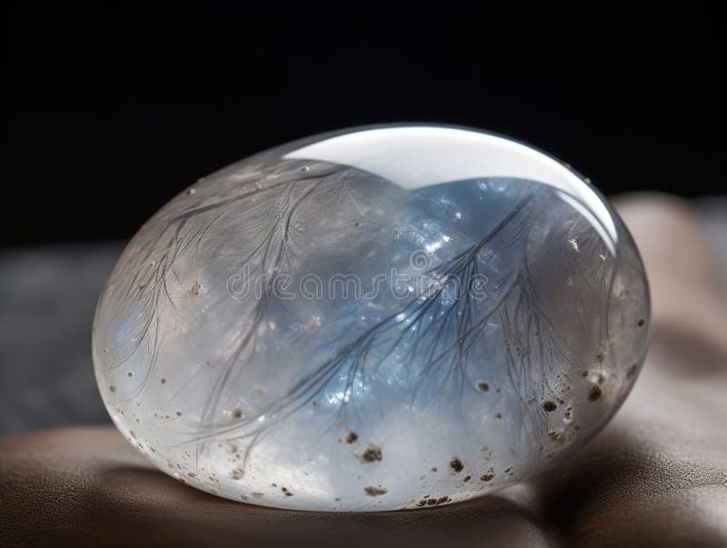 Exploring the Subtle Texture of Moonstone Stock Illustration ...