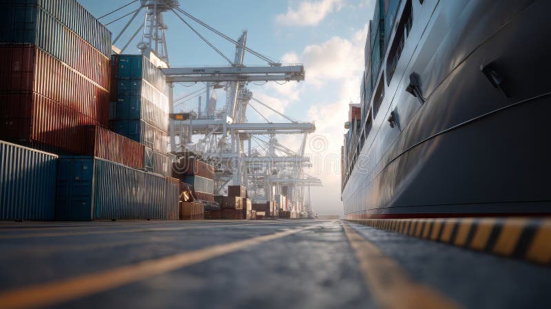 Exploring Supply Chain Logistics Management through a Large Container ...