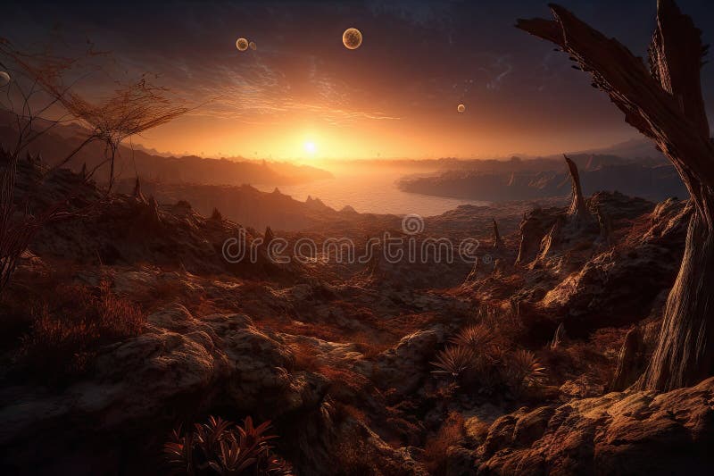 Exploring the Surface of Distant Exoplanet, Looking for Signs of Life ...