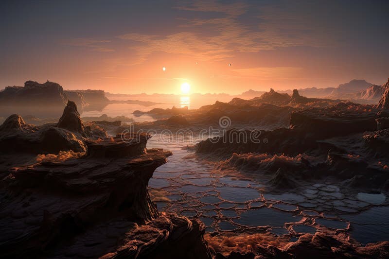 Exploring the Surface of Distant Exoplanet, Looking for Signs of Life ...