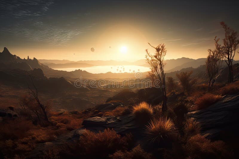 Exploring the Surface of Distant Exoplanet, Looking for Signs of Life ...