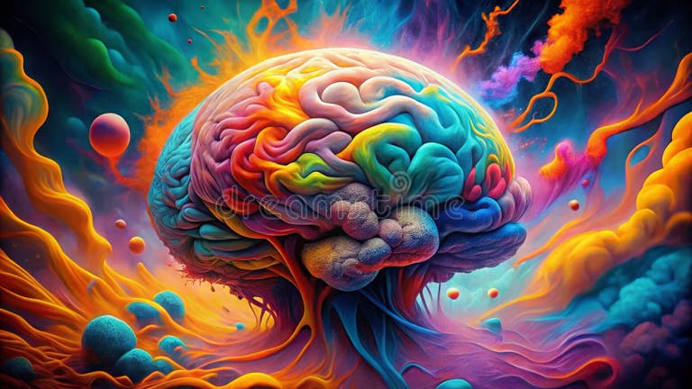 Exploring the Surreal Landscape of ADHD Visualizing Brain Fog Cognitive ...