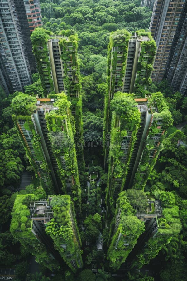 Exploring Sustainable Green Cities through Modern Design and Lush Green ...