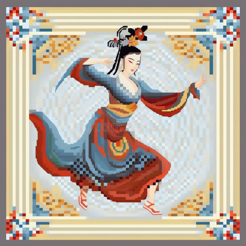Exploring Symbolism through Pixel Art and Dunhuang Traditional Patterns ...