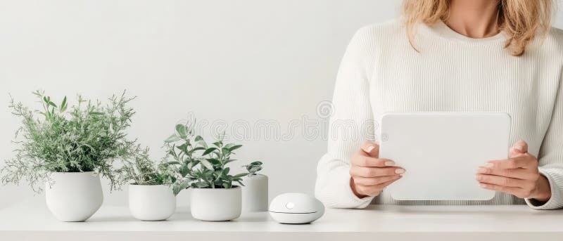 Exploring daily Tasks with a Tablet and Smart Device in a Cozy Home ...