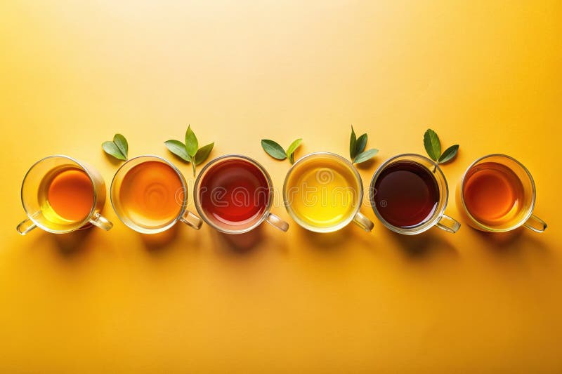 Exploring the Tea Spectrum a Minimalist Visual Guide To Strength ...