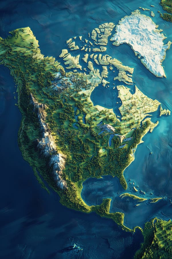 Exploring the Technological Representation of North America with ...