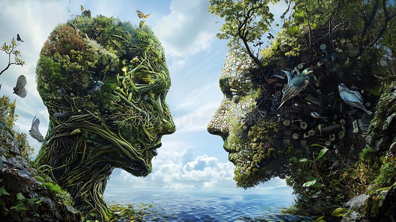 Exploring the Tension between Nature and Technology a Visual Dialogue ...