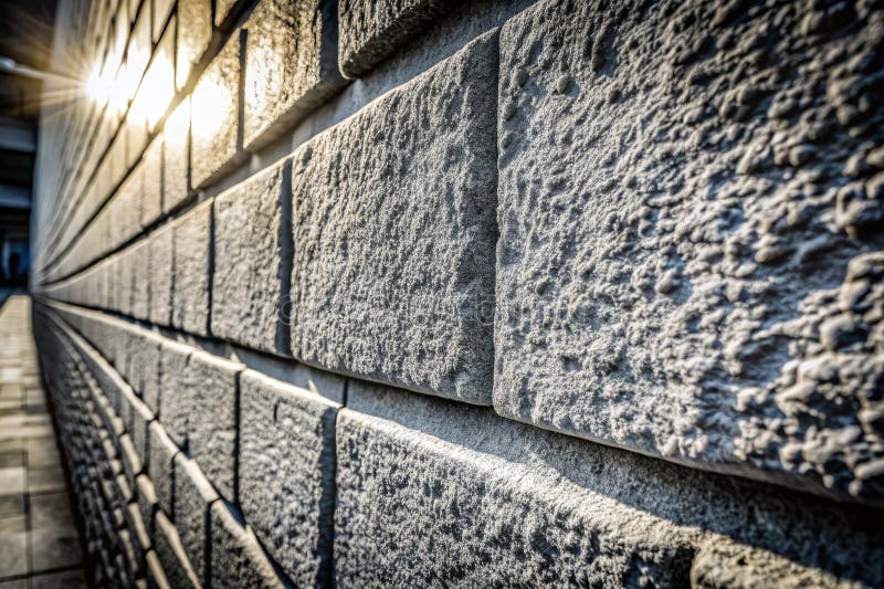 Exploring the Textural Depth of a WideAngle Black and White Concrete ...