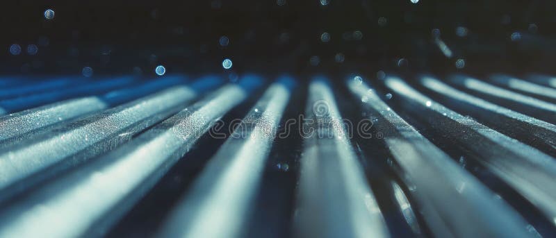 Exploring the Texture of Corrugated Metal with a Ribbed Surface in an ...