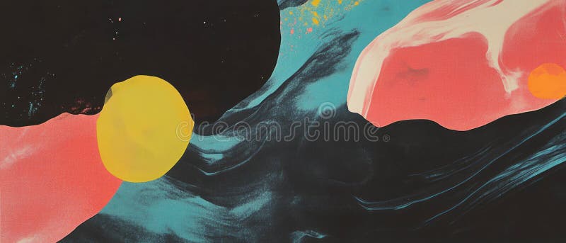 Exploring Texture in Negative Space Ink Patterns with Bold Shapes and ...