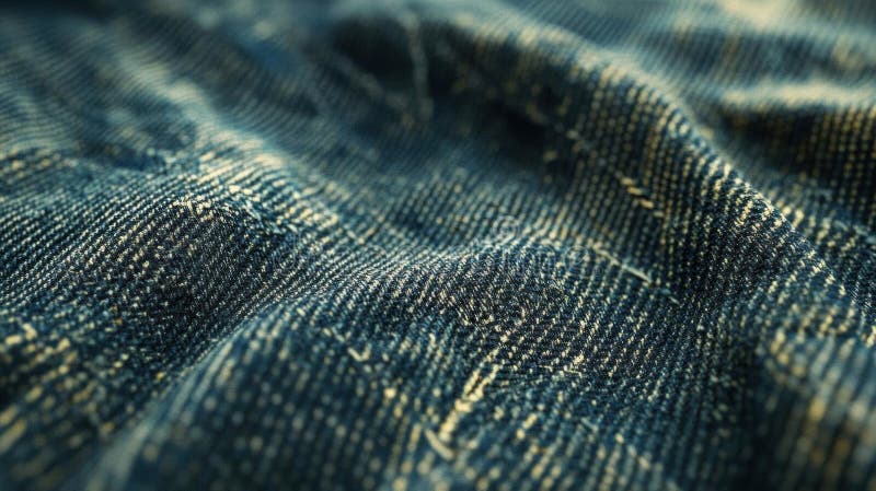 Exploring the Texture and Weave of Denim Fabric, a Detailed Look at the ...