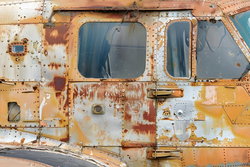 Exploring the Textured Beauty of Rusted Metal, a Close-up Study of ...