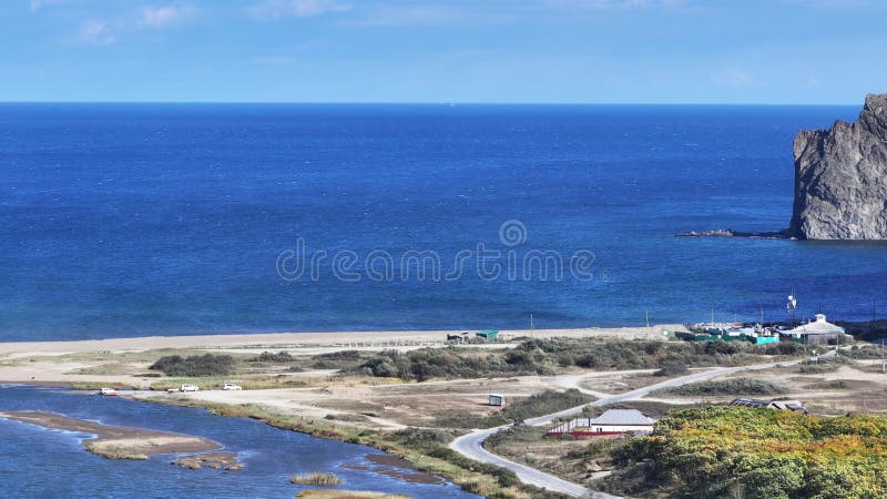 Exploring a Tiny Island in the Middle of the Ocean Stock Image - Image ...