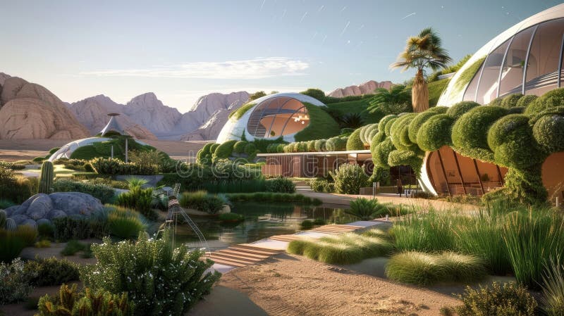 Exploring a Transformed Martian Landscape with Vegetation, Tech, and ...