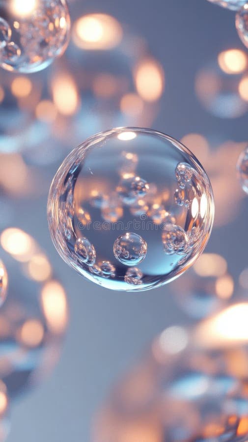 Exploring Transparent Spheres with Inner Bubbles, a Visual Journey ...