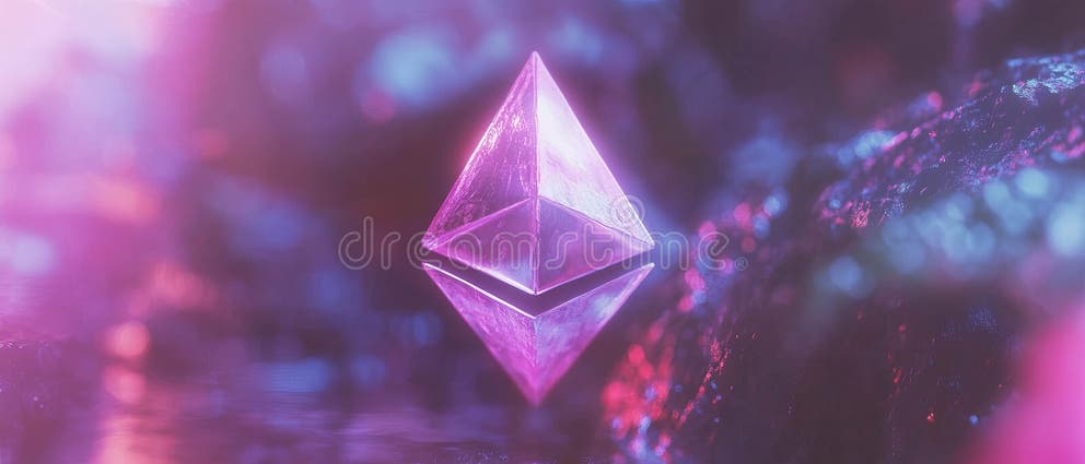 Exploring the Triangular Blockchain Network with Vibrant Abstract ...