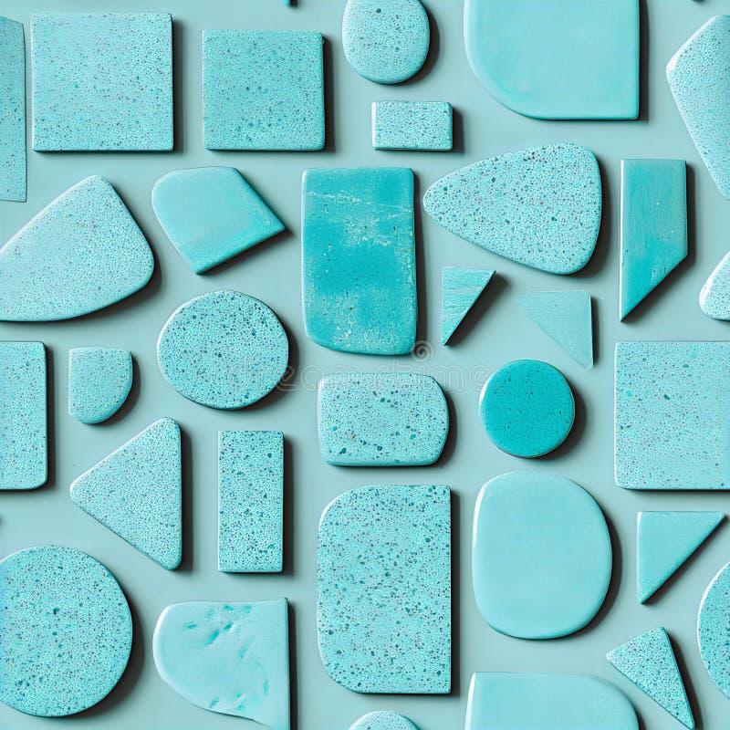 Exploring Turquoise Ceramic Tiles Unique Patterns for Modern Interior ...