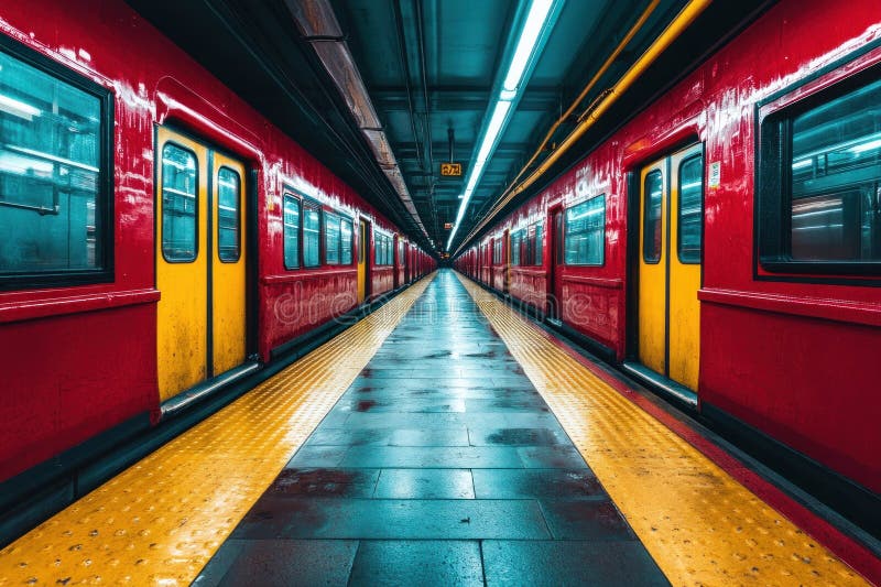 Exploring the Underground Subway Stations a Visual Journey through the ...