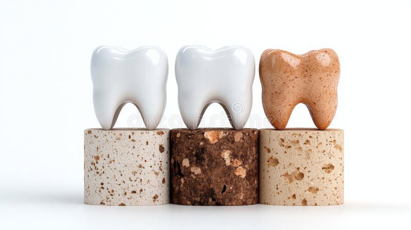 Exploring the Unique Characteristics of Human Teeth Displayed on a ...