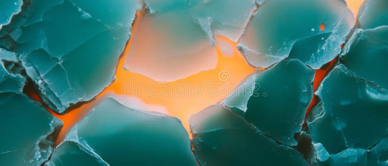 Exploring the Unique Texture of Cracked Candle Wax with Smooth Colored ...