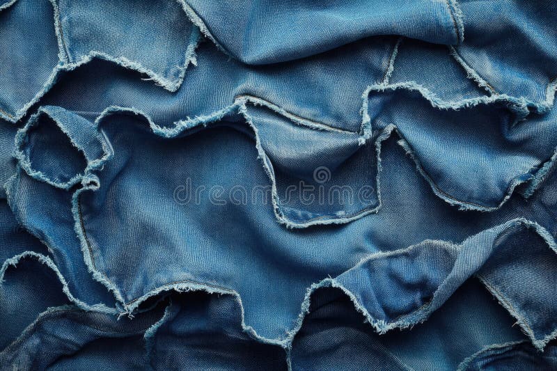 Exploring the Unique Texture of Ripped Denim Fabric in Garment Construc ...
