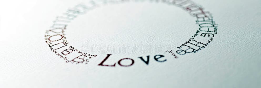 Exploring the Universal Concept of Love through Diverse Languages in a ...